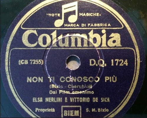 ELSA MERLINI & VITTORIO DE SICA - Non ti conosco più